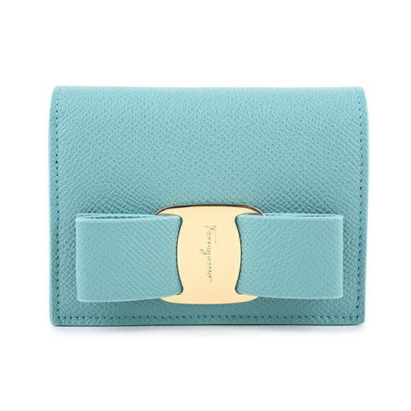 Salvatore Ferragamo | Bags | Ferragamo Bifold Wallet Fiocco Vara ...
